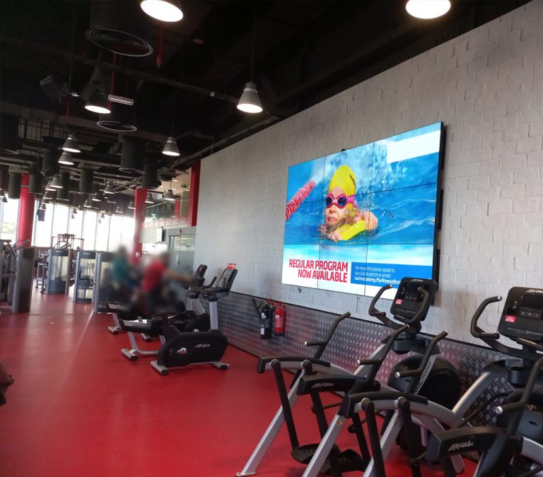 Gym Advertising and Promotion Screens in Dubai, UAE - Al Thamin ...
